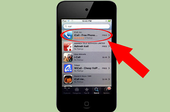 How to call people on your iPod Touch with iCall - LetsFixIt